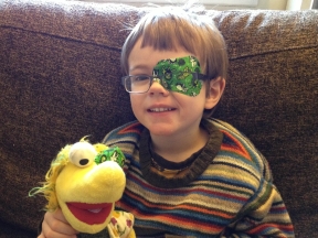 Children patching photo gallery – For Little Eyes