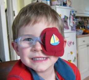 Children patching photo gallery – For Little Eyes