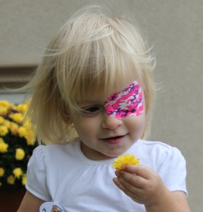 Children patching photo gallery – For Little Eyes