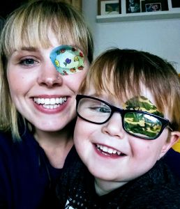 Children patching photo gallery – For Little Eyes